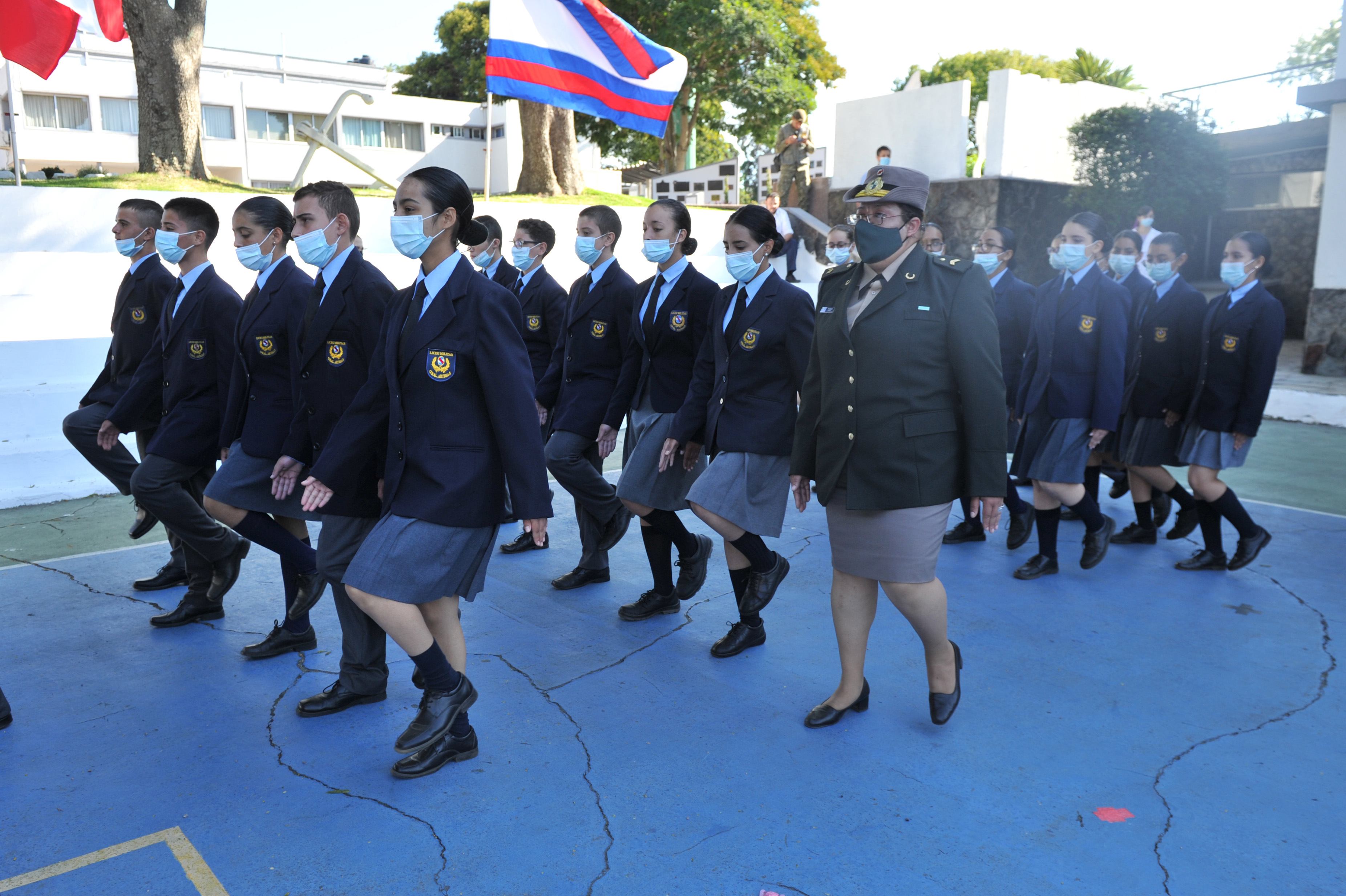 Liceo Militar Celebró El 75 ° Aniversario De Su Fundación Presidencia